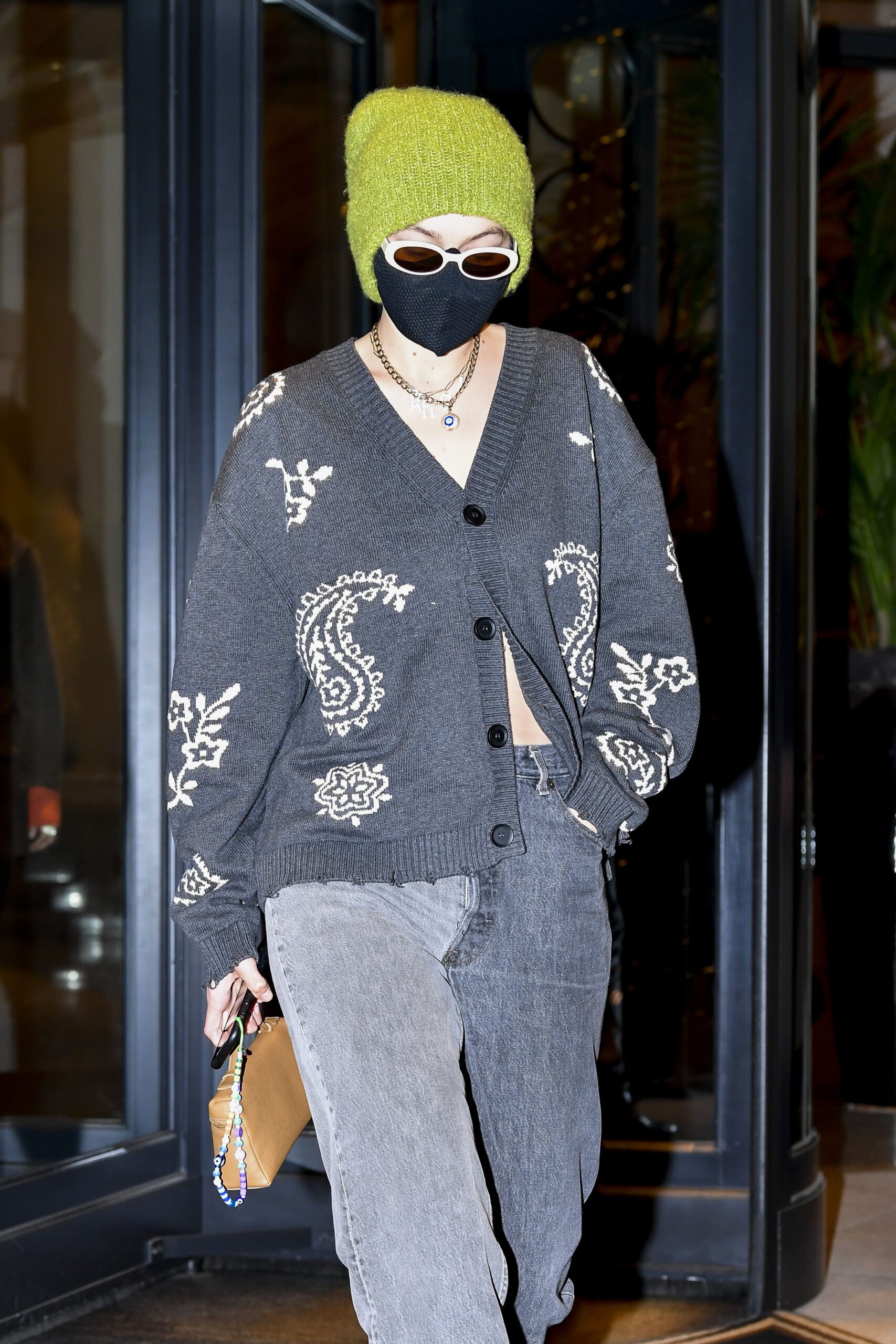 Gigi Hadid Wears Baby Khai's Name on a Gold-Plated Necklace During ...